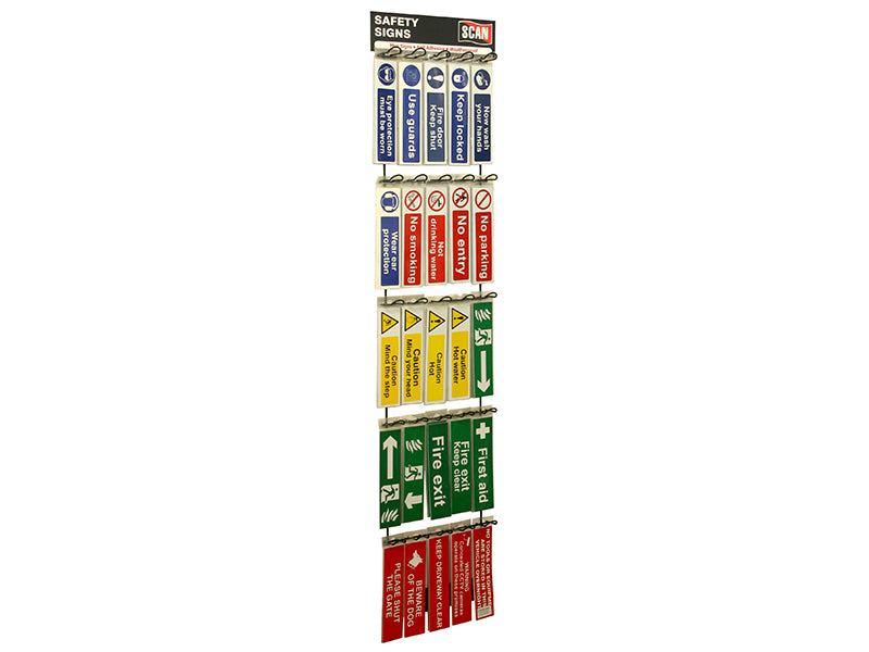 Scan - Signs Display - 100 Signs