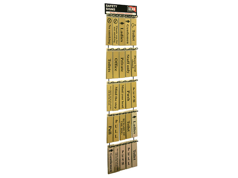 Scan - Signs Display - 100 Signs (Metal)